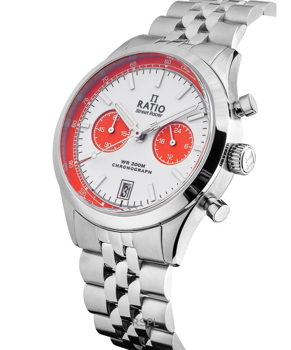 Ratio Street Racer Chronograph RTC025 200M Panda Dial Watch – Citywatches.ae